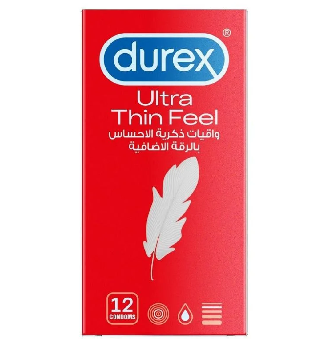 Durex Ultra Thin Feel Condom 12's