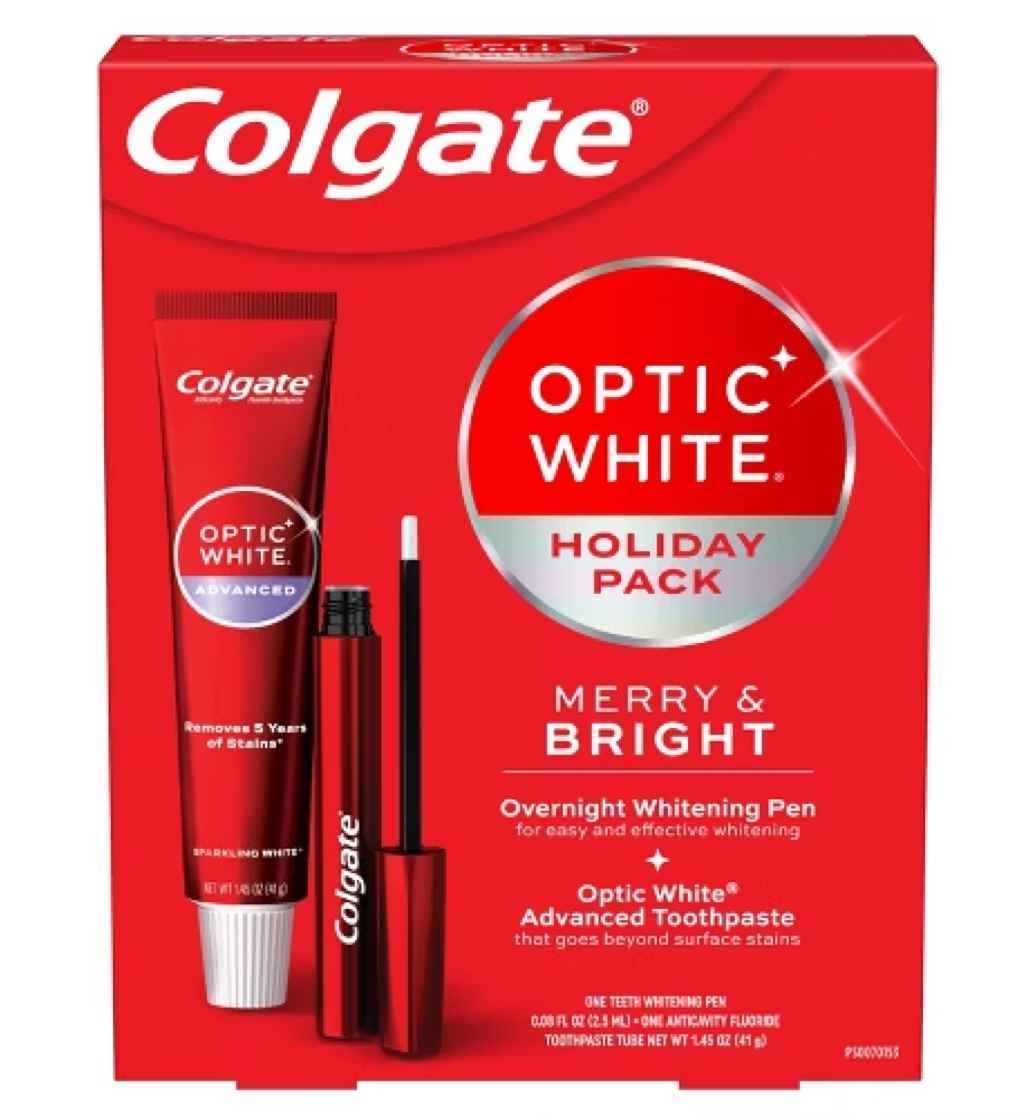 Colgate Optic White Holiday Pack