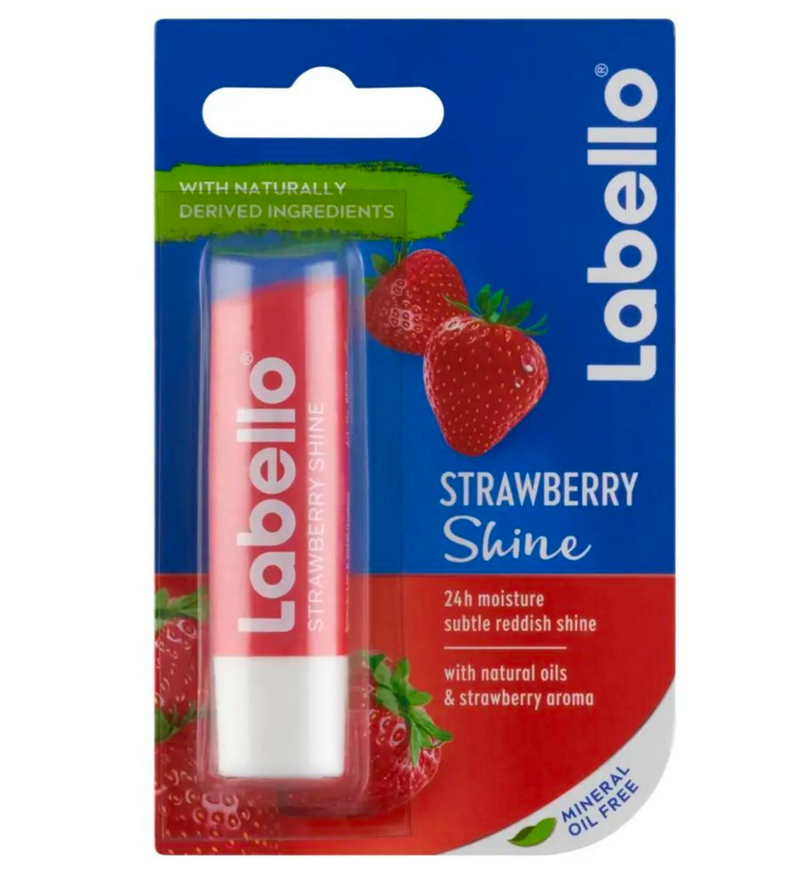 Labello Lip Balm - Strawberry Shine – Medoget