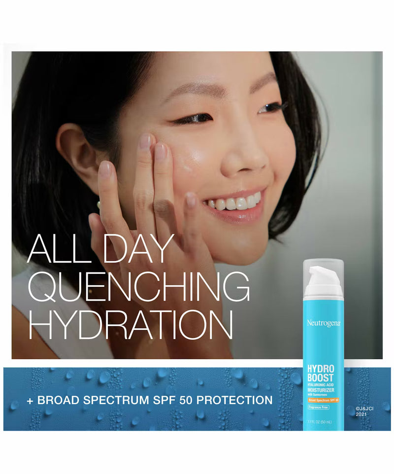 Neutrogena Hydro Boost Hyaluronic Acid Moisturizer SPF 50 – Medoget