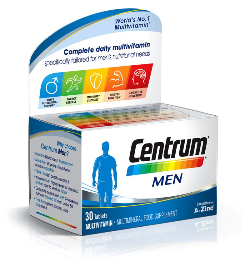Centrum Men Multivitamins and Minerals – Medoget