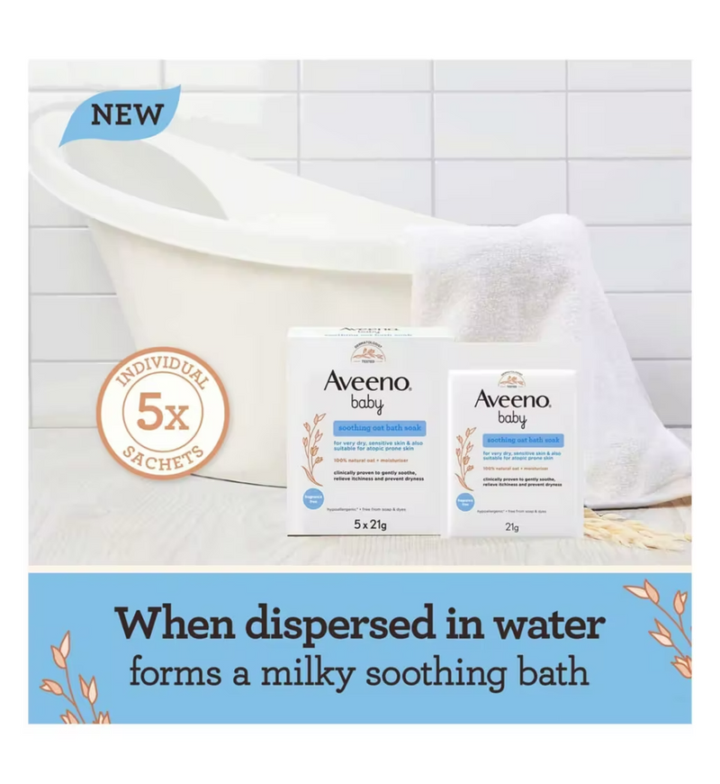 Aveeno Baby Soothing Oat Bath Soak – Medoget