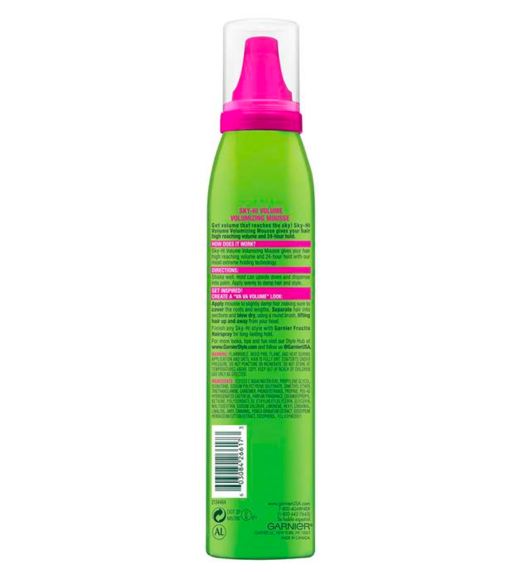 Garnier Fructis Sky-Hi Volume Mousse – Medoget