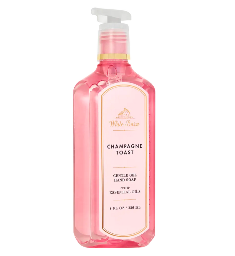 Bath & Body Works White Barn Champagne Toast Gentle Gel Hand Soap – Medoget